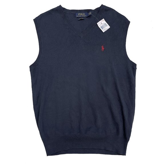 Polo Ralph Lauren | Sweaters | New Polo Ralph Lauren Sweater Vest Navy ...